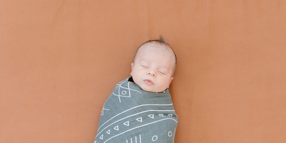 Mebie Baby Alpine Muslin Swaddle Blanket